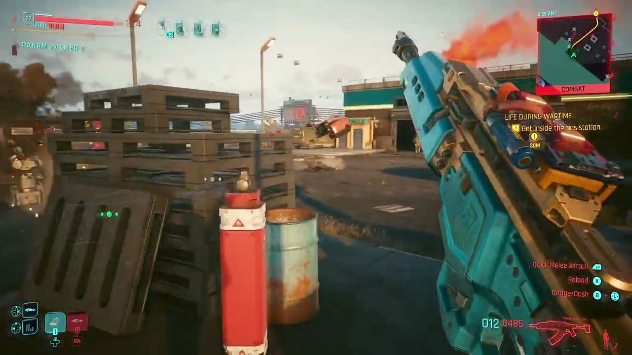 THE COMBAT CHAOS OF CYBERPUNK 2077 - Cyberpunk 2077 videos