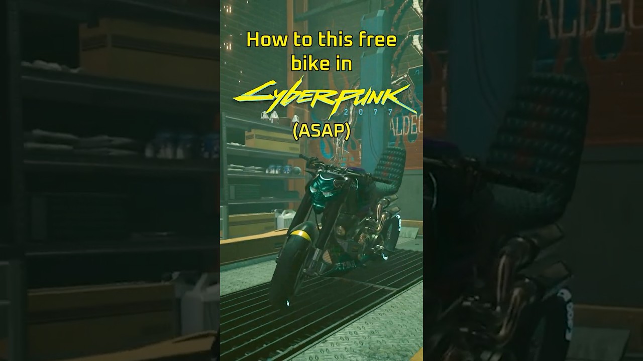 Unlock this FREE hidden bike in Cyberpunk 2077 (2.2 update) # ...