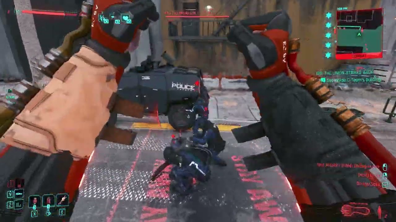 What a 100% melee damage Berserk build looks like - Cyberpunk 2077 ...